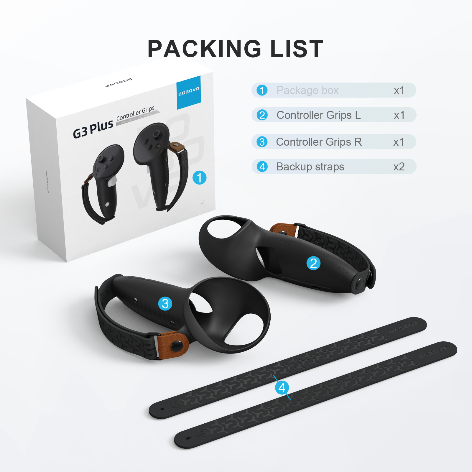 BOBOVR G3 Plus Controller Grips Cover Accessories – BOBOVR