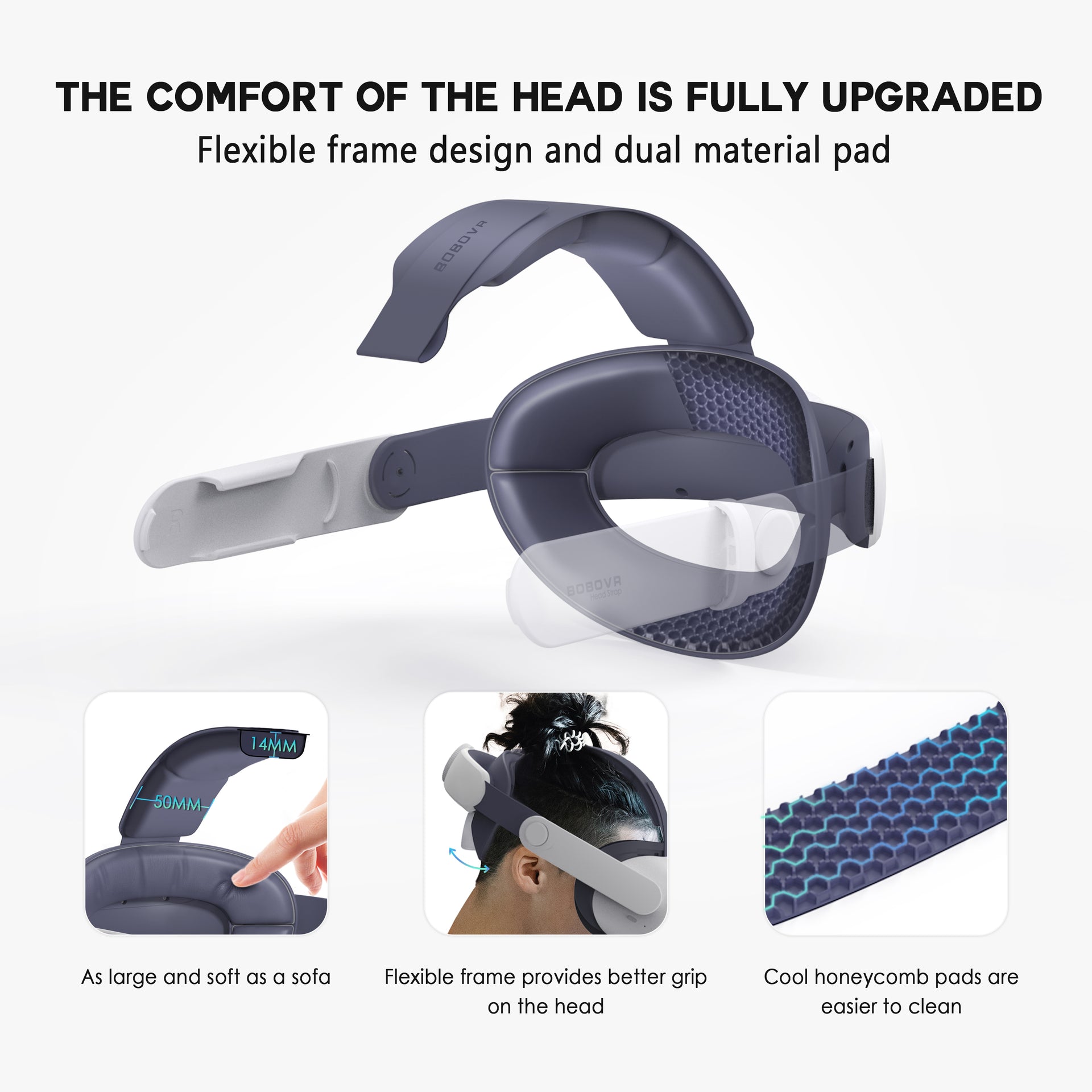 BOBOVR M1 Plus Head Strap – BOBOVR
