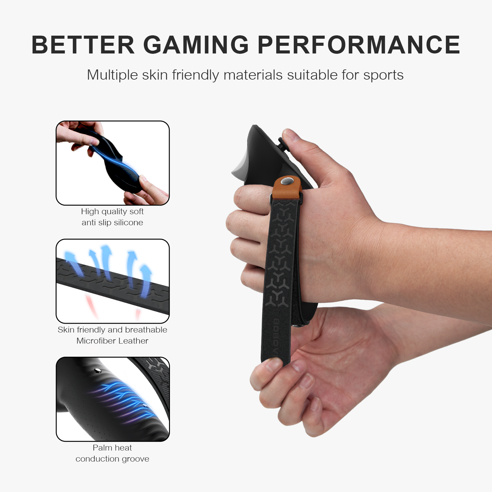 BOBOVR G3 Plus Controller Grips Cover Accessories – BOBOVR