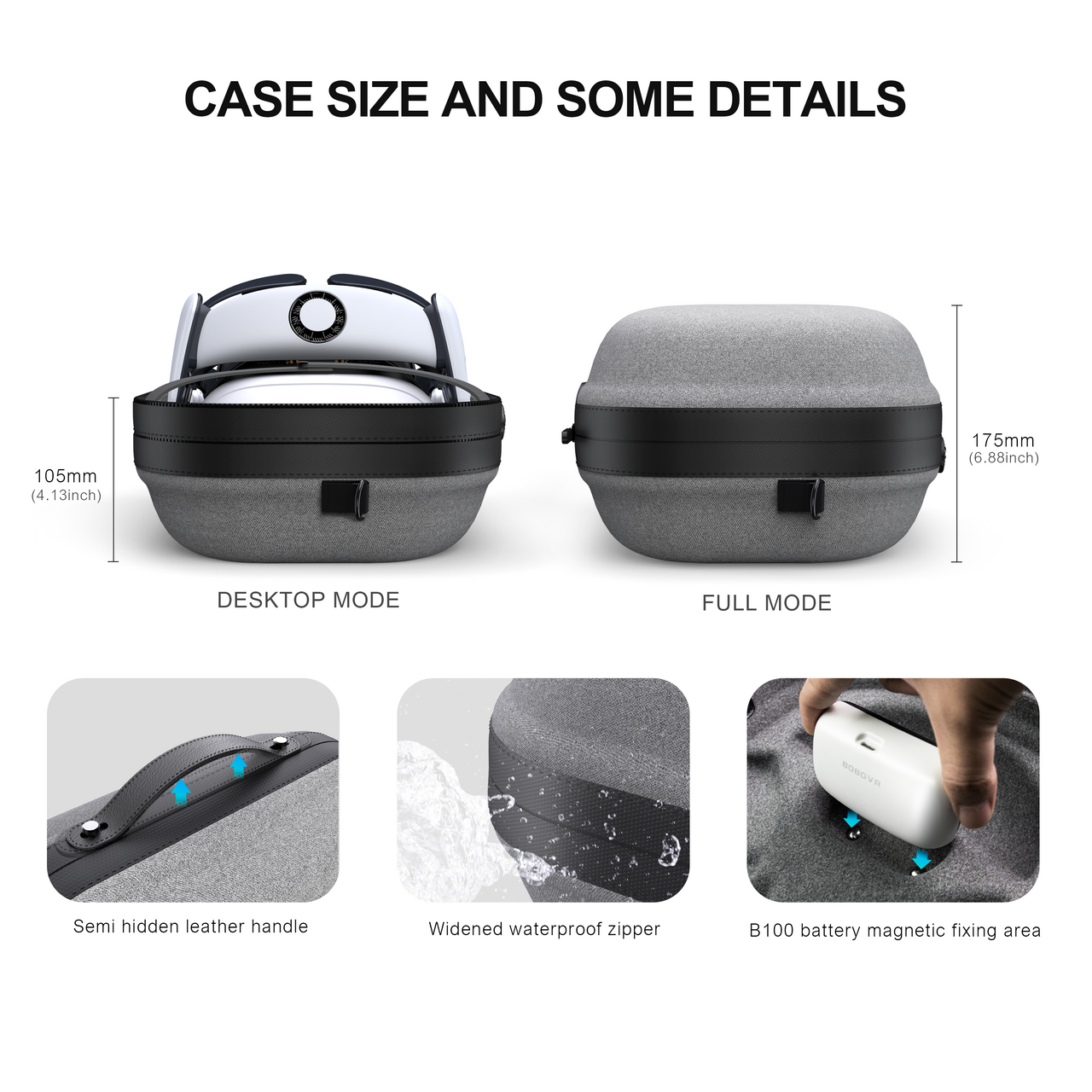 BOBOVR C3 Carrying Case for Meta Quest 3 & 3S