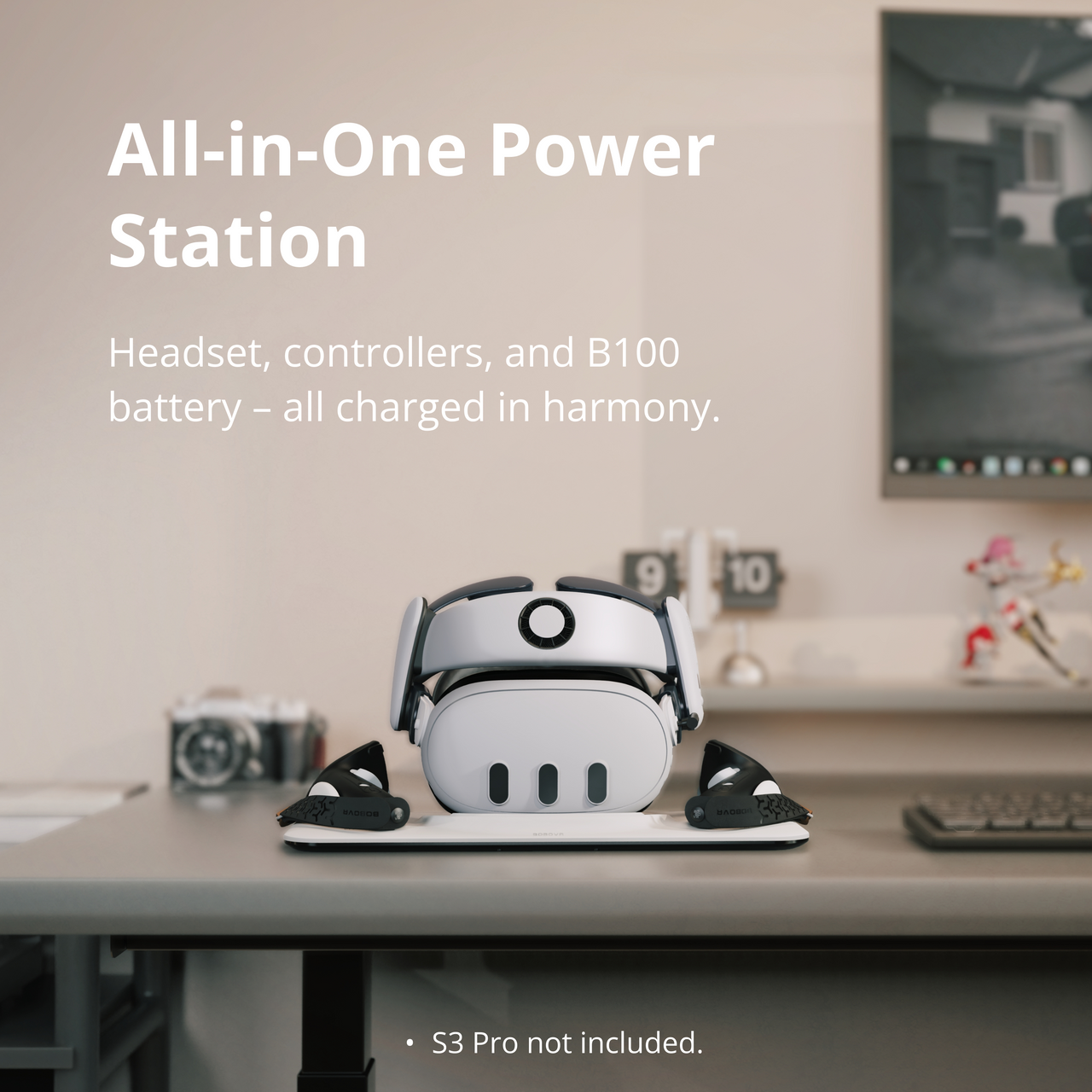 BOBOVR D3 Charging Dock for Meta Quest 3 and Controllers